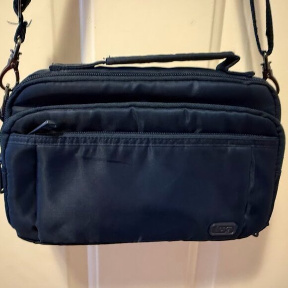 lug | Bags | Lug Navy Scoop Crossbodyshoulder Bag With Adjustable Strap ...